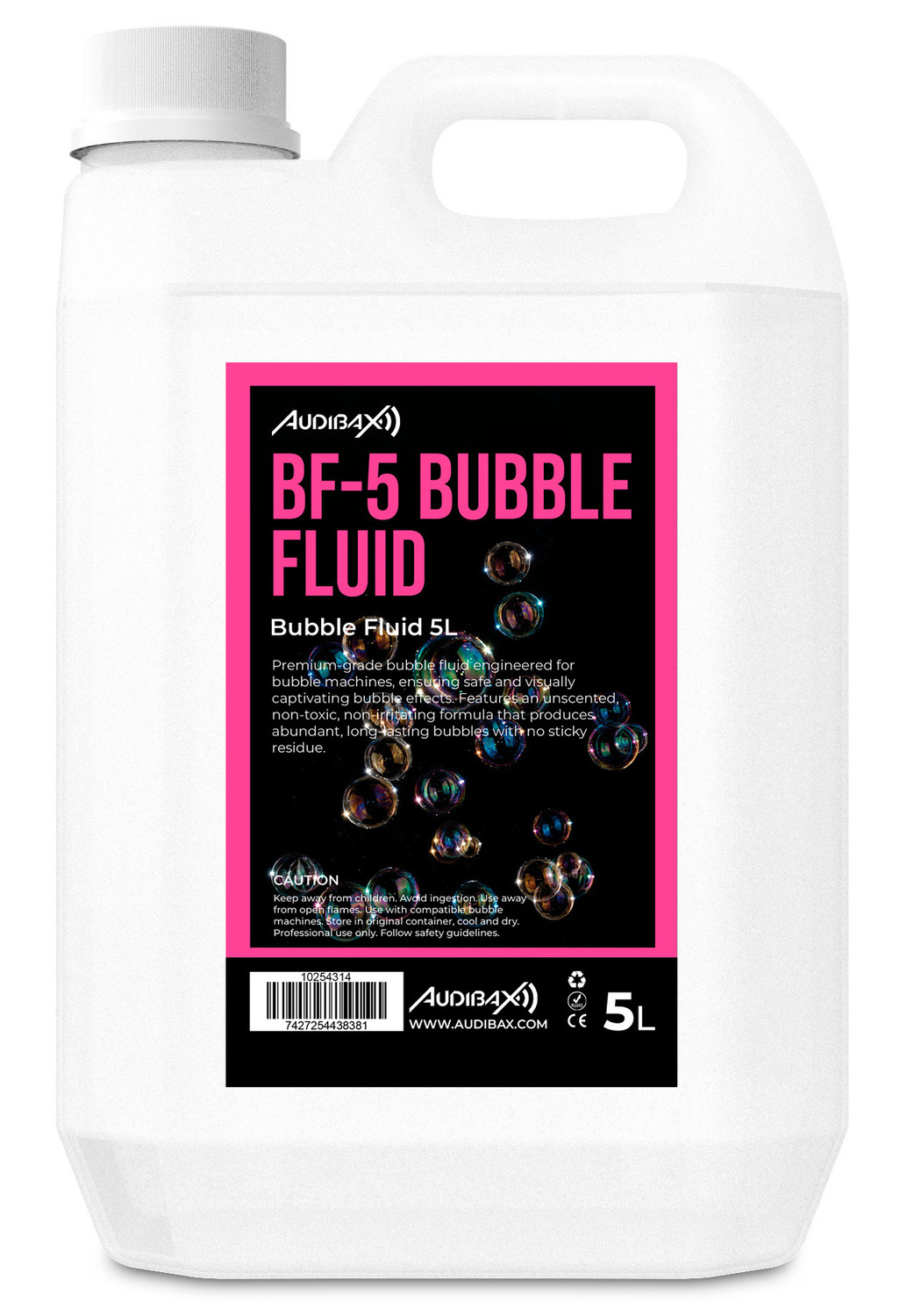 BF-5 Bubble Fluid 5L - Audibax