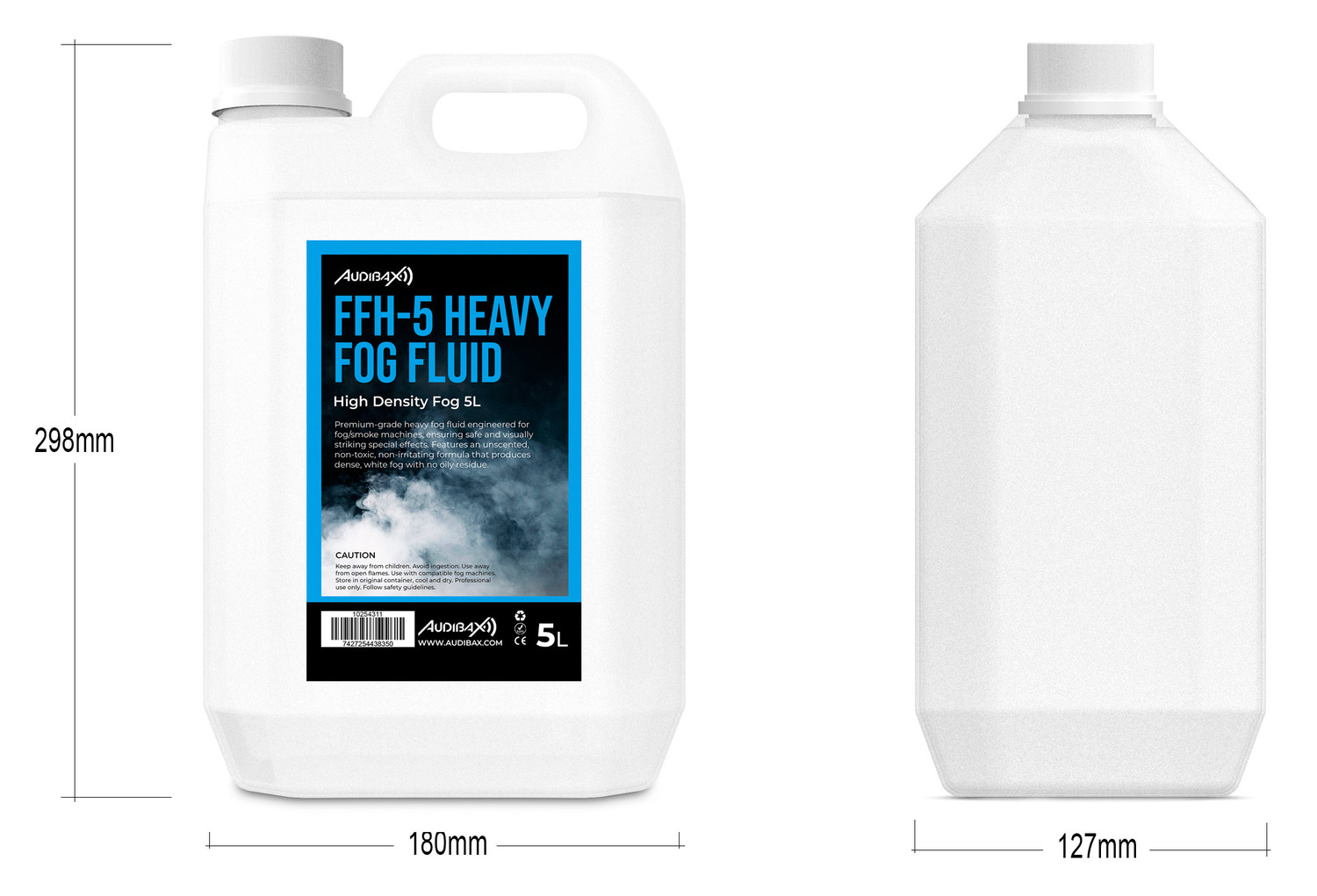 FFH-5 Heavy Fog Fluid 5L - Audibax