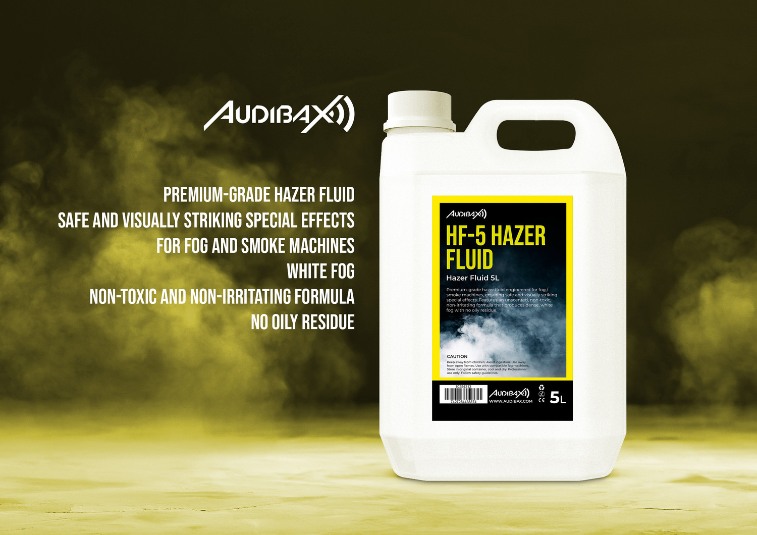 HF-5 Hazer Fluid - Audibax