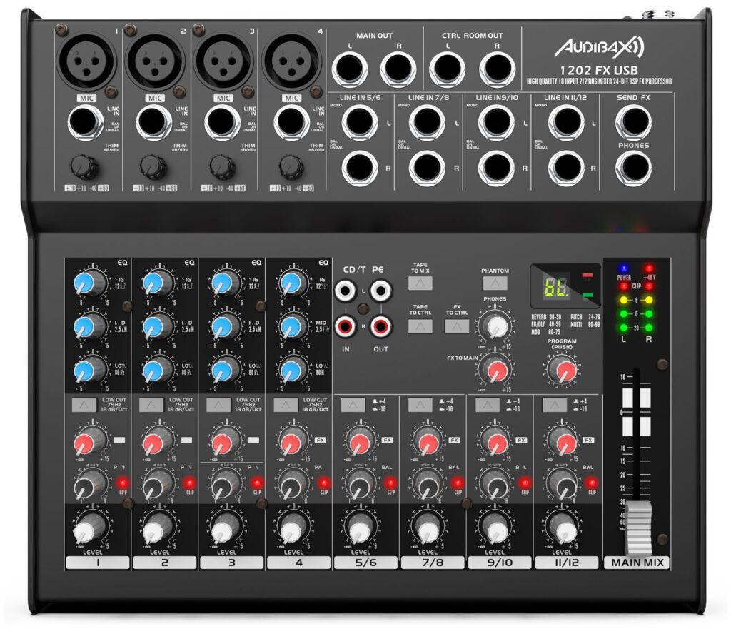 1202 FX USB - Audibax