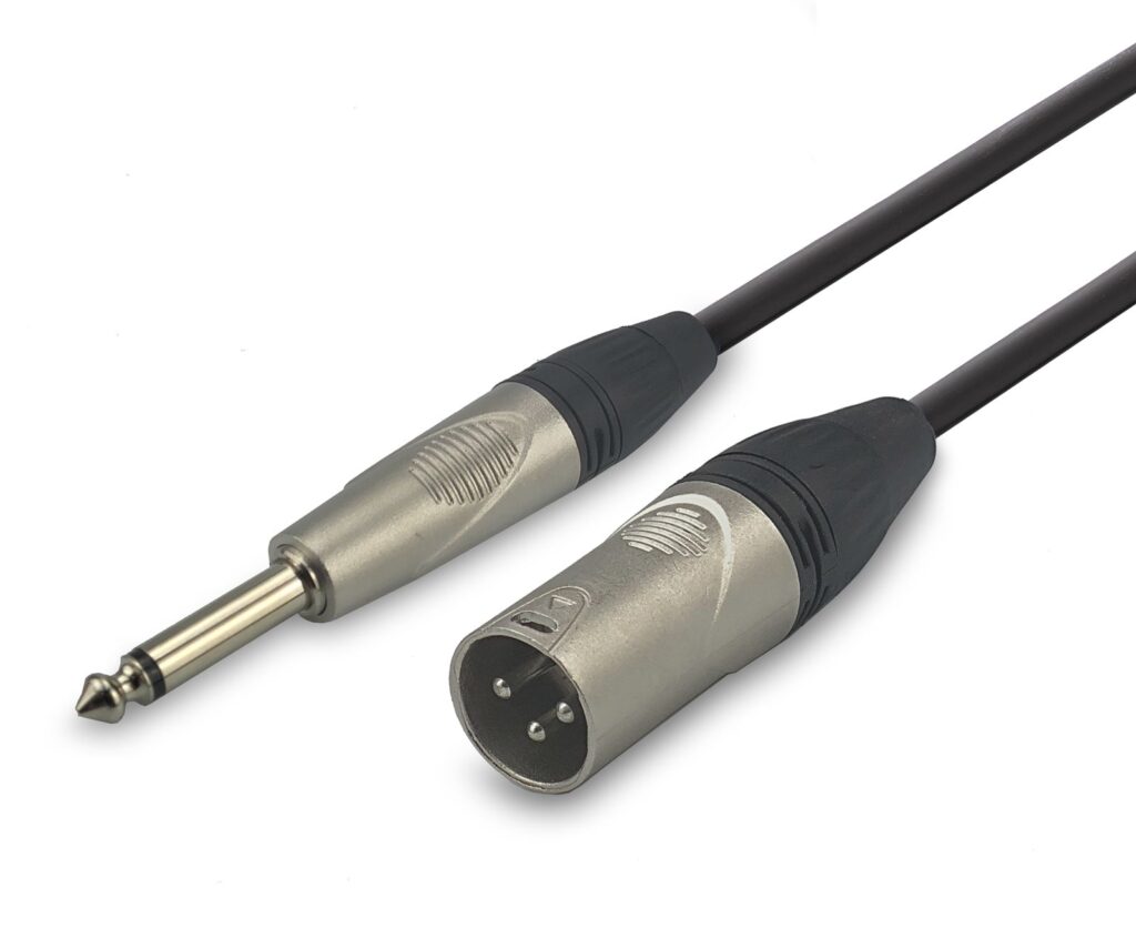 Pro XLR Male Mono Jack 0,9m 10145072 - Audibax