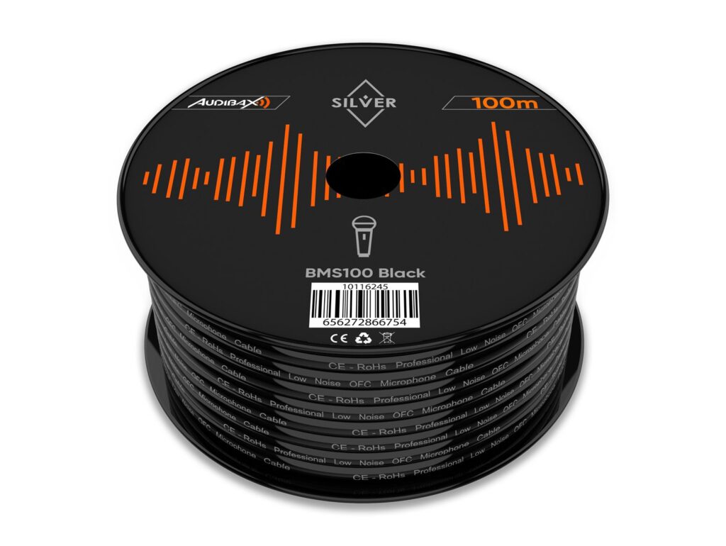 Silver Coil BSM100 Microphone 100m 10116245 - Audibax