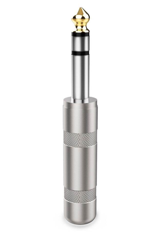 Silver Connector Stereo Jack 10154458 - Audibax