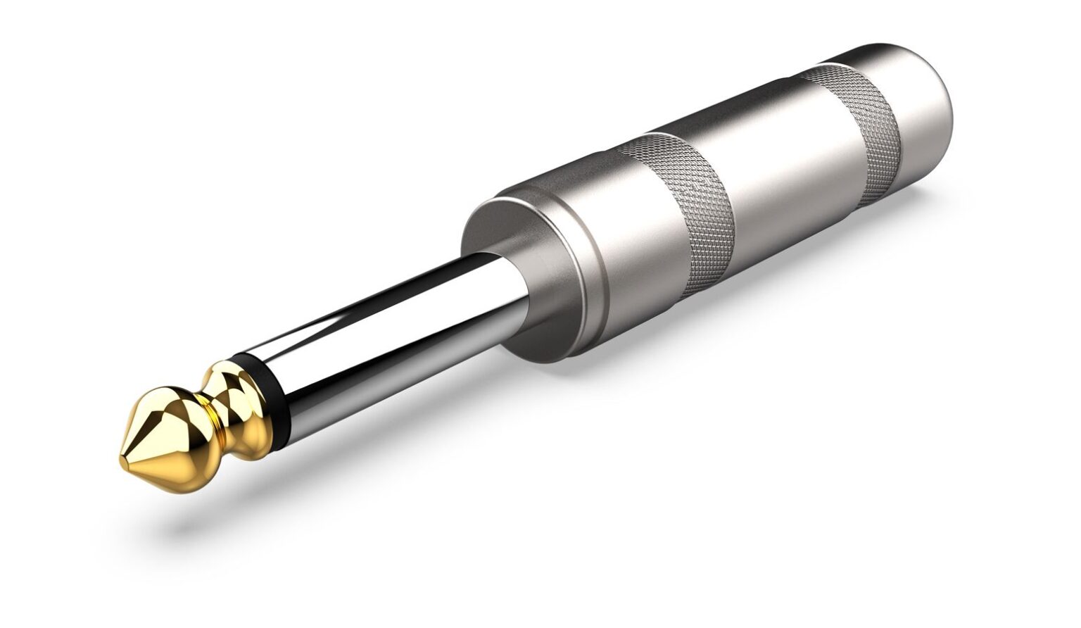 Silver Connector Mono Jack 10154457 - Audibax