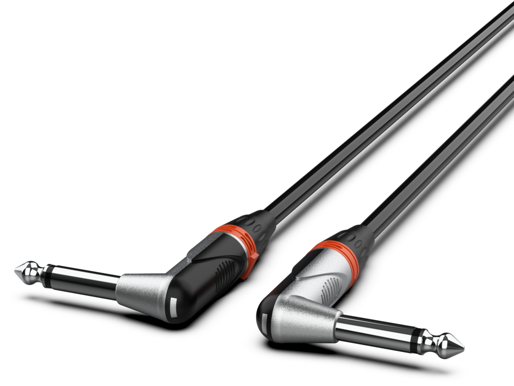 Pro Angled Mono Jack Angled Mono Jack 0,15m 10101692 - Audibax