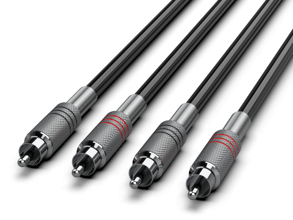 Silver 2 x RCA 2 x RCA 6m 10101691 - Audibax